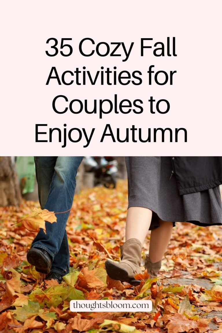 35 Romantic Fall Bucket List Ideas for Couples - Thoughts Bloom