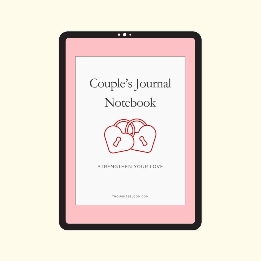 100 Couple Journal Prompts That Strengthen Love - Thoughts Bloom